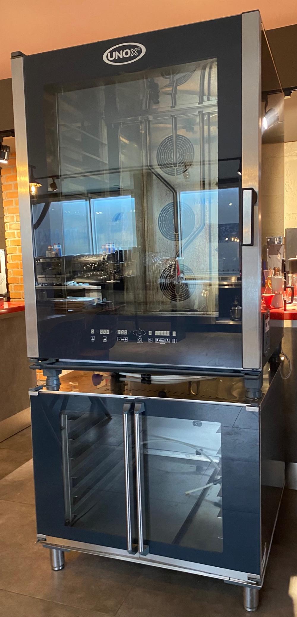 UNOX BAKERTOP BUHARLI KOMBİ FIRIN ELEKTRİKLİ 40x60 CM 10 TEPSİ - 2,625. ...