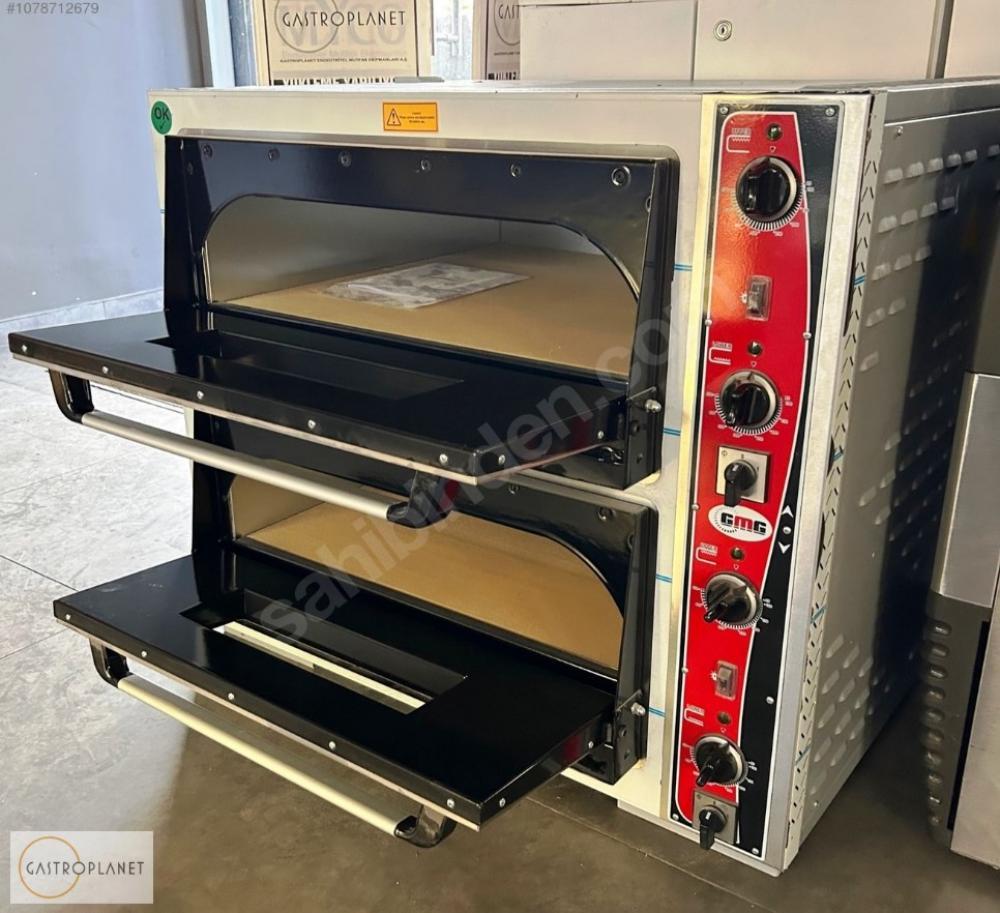 PİZZA FIRINI GMG 6262 DE ÇİFT KATLI ELEKTRİKLİ - 22,900.00 TL + KDV