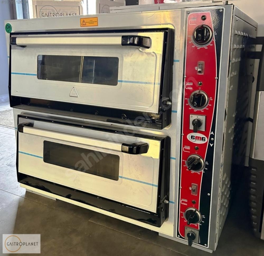 PİZZA FIRINI GMG 6262 DE ÇİFT KATLI ELEKTRİKLİ - 22,900.00 TL + KDV