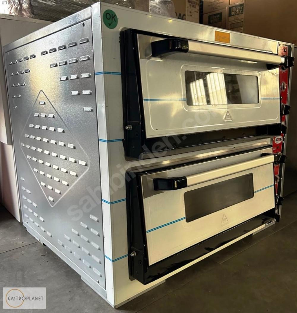PİZZA FIRINI GMG 6262 DE ÇİFT KATLI ELEKTRİKLİ - 22,900.00 TL + KDV