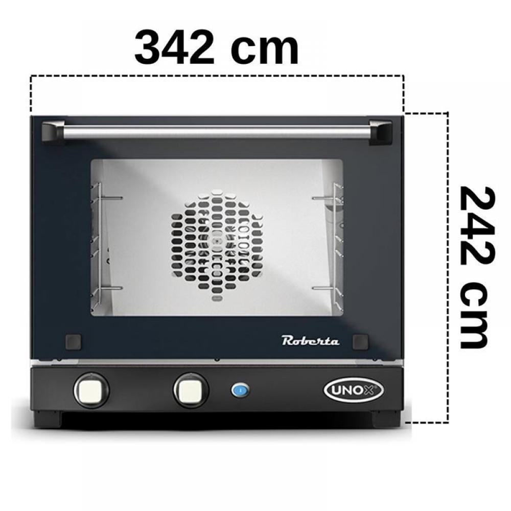 Unox Roberta Manuel Fırın, 342x242 mm 3 Tepsi Kapasiteli, Elektrikli ...